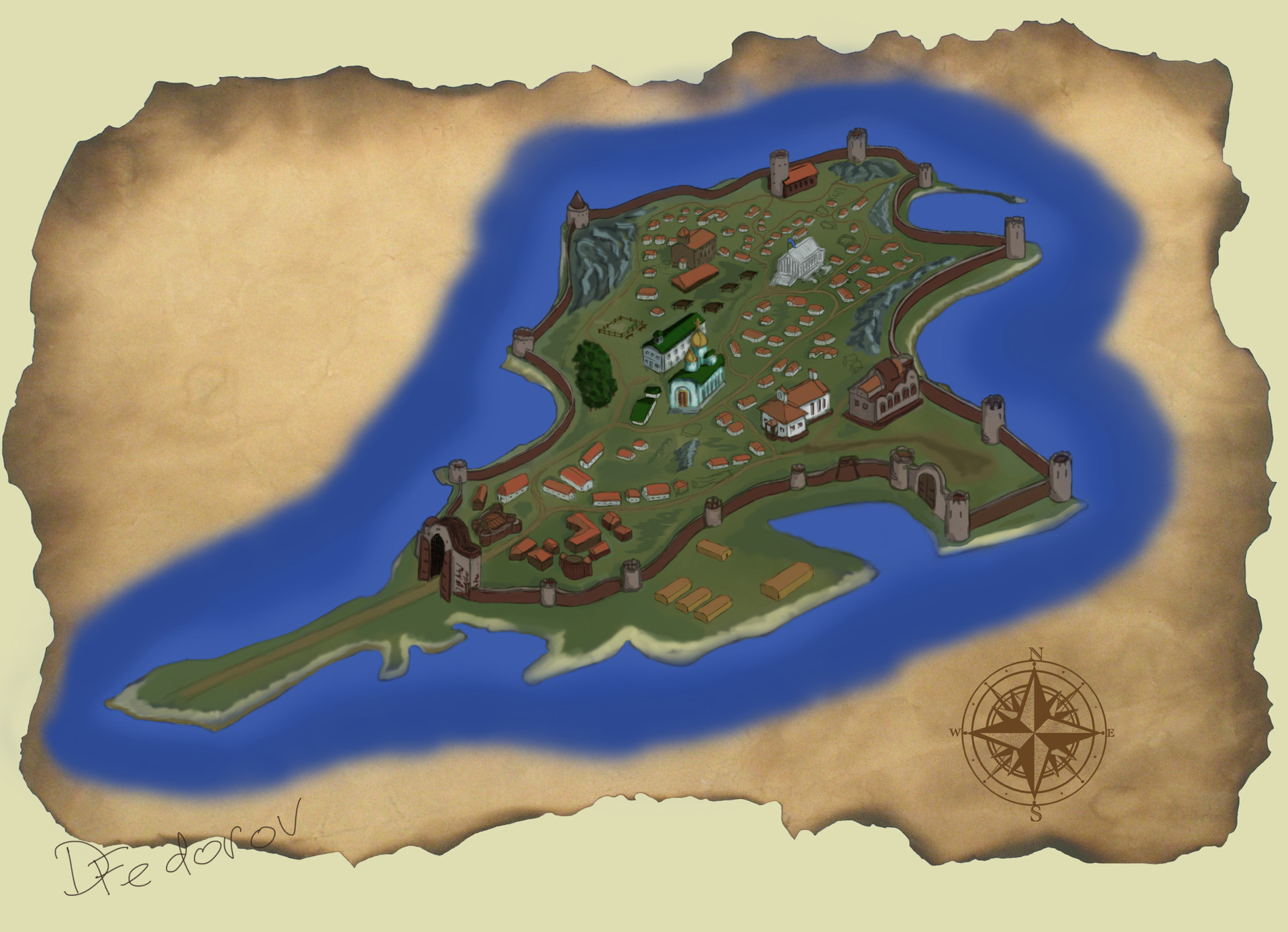 Dmitry Fedorov - The map