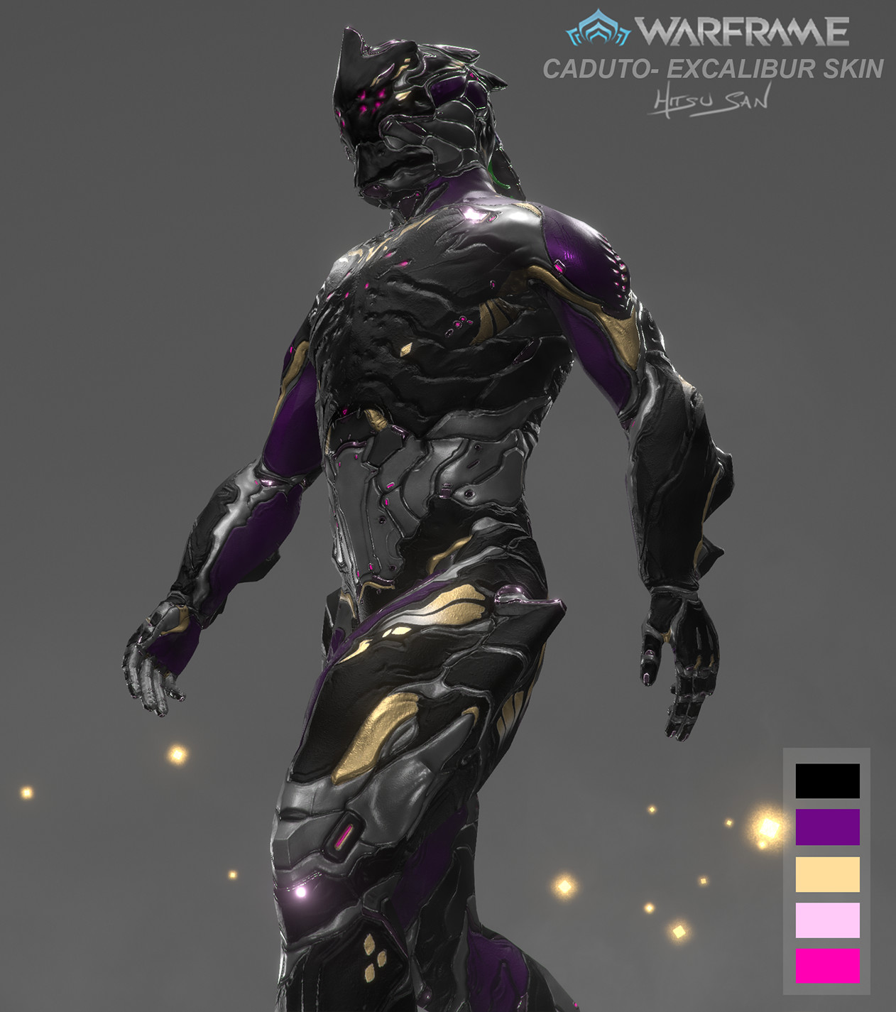 Alessandro Sarritzu - Warframe - Excalibur Caduto