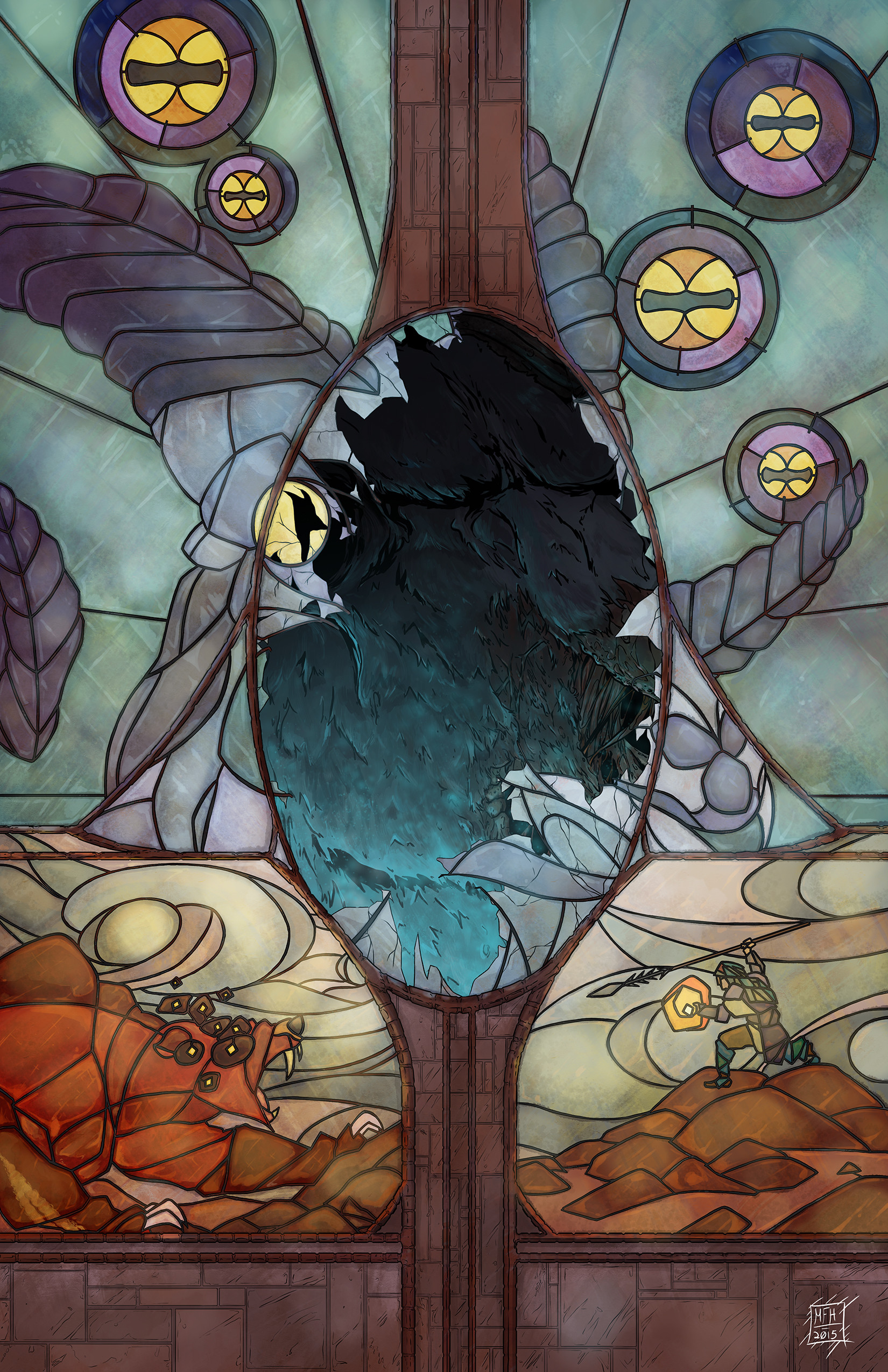 ArtStation - The Ironclad Man - What Monsters Have Done