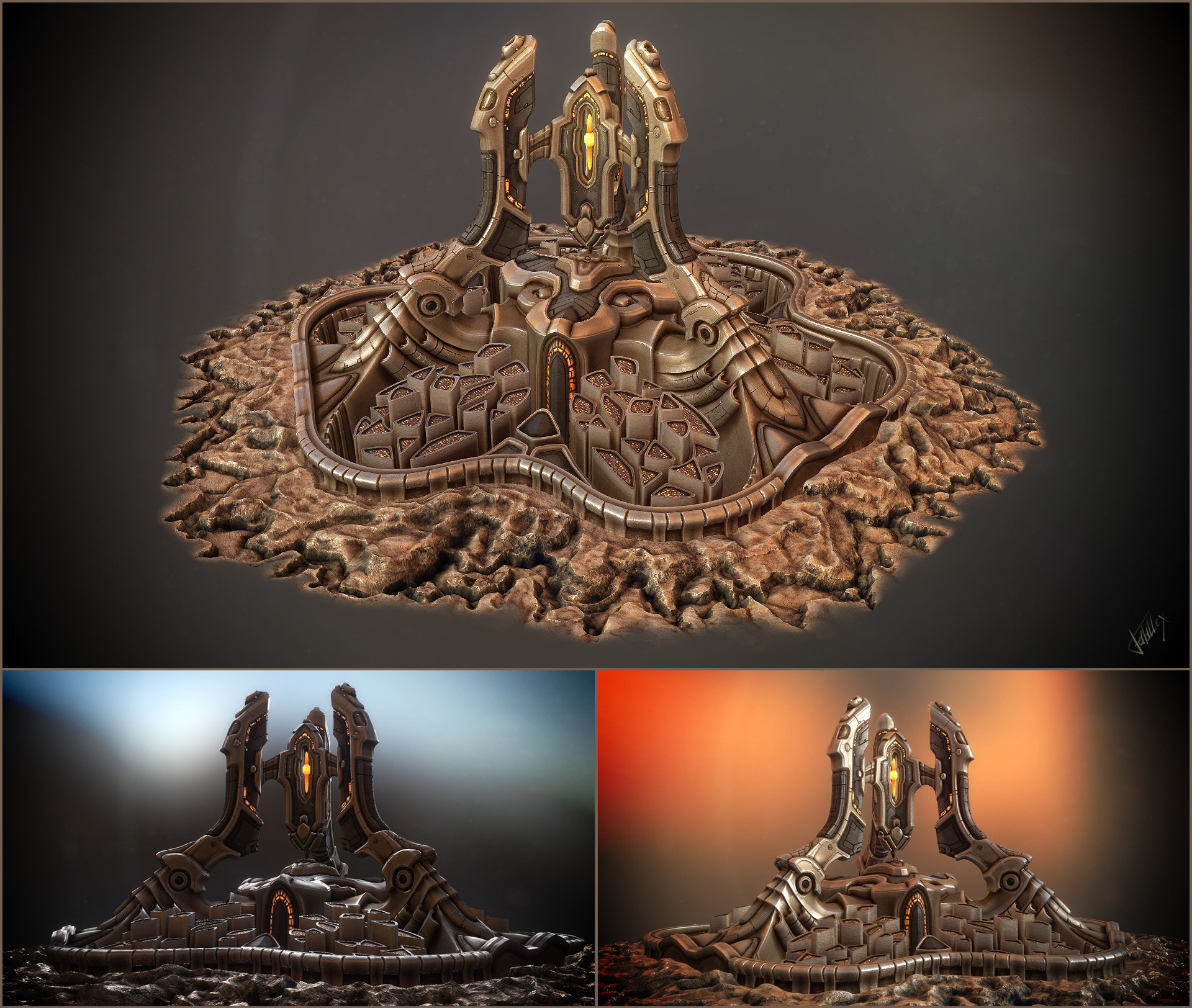 ArtStation - Power station