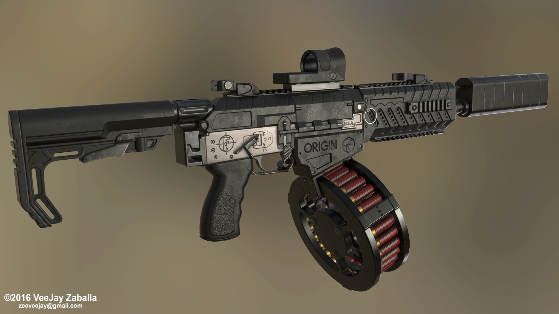 VeeJay Zaballa - Fostech Origin 12