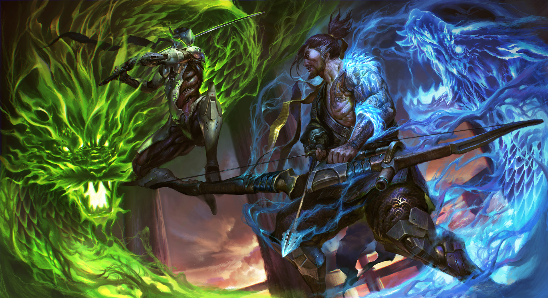 ArtStation - shimada dragons