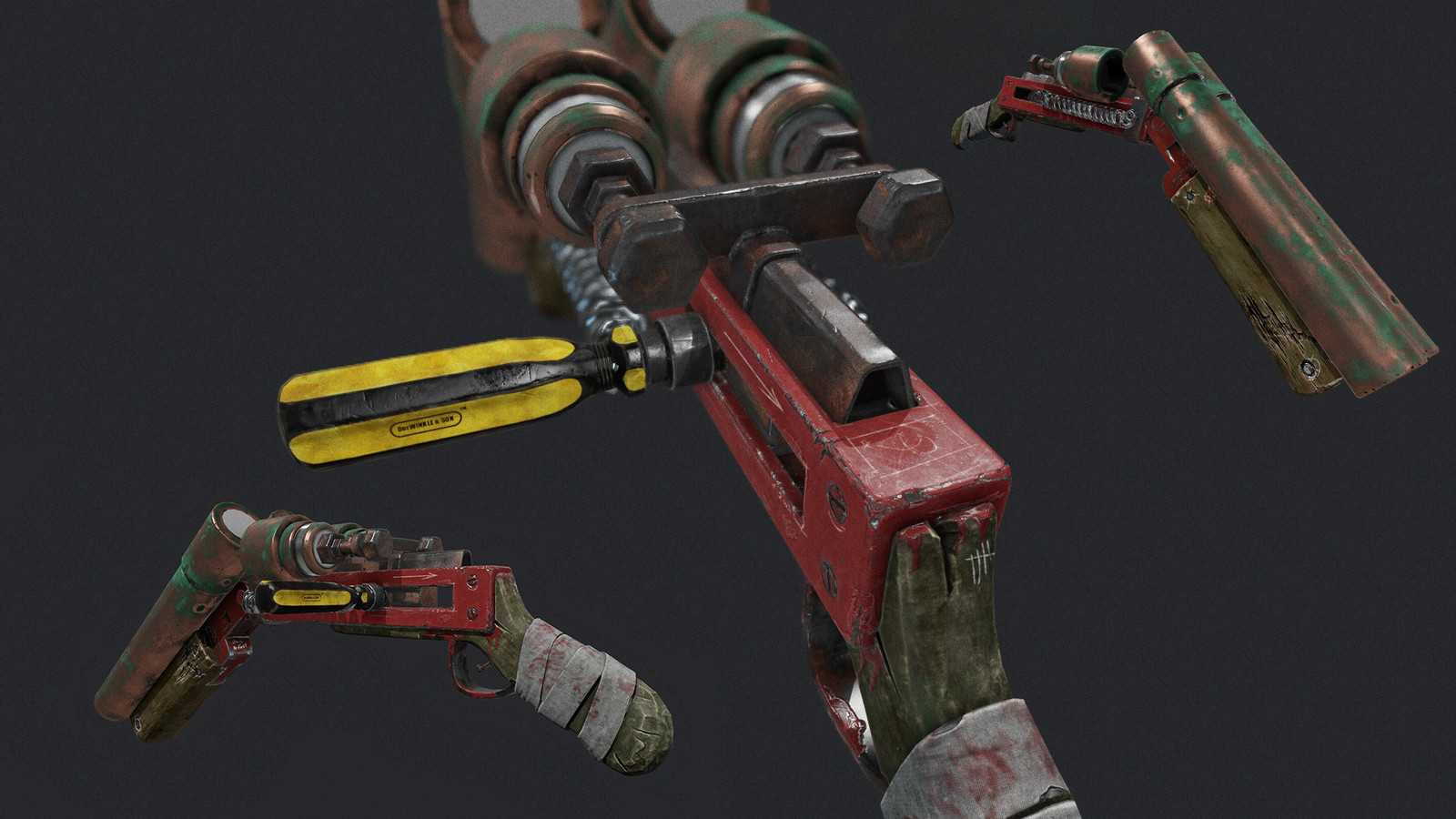 Pilgrim - Double Barrel Shotgun - Rust