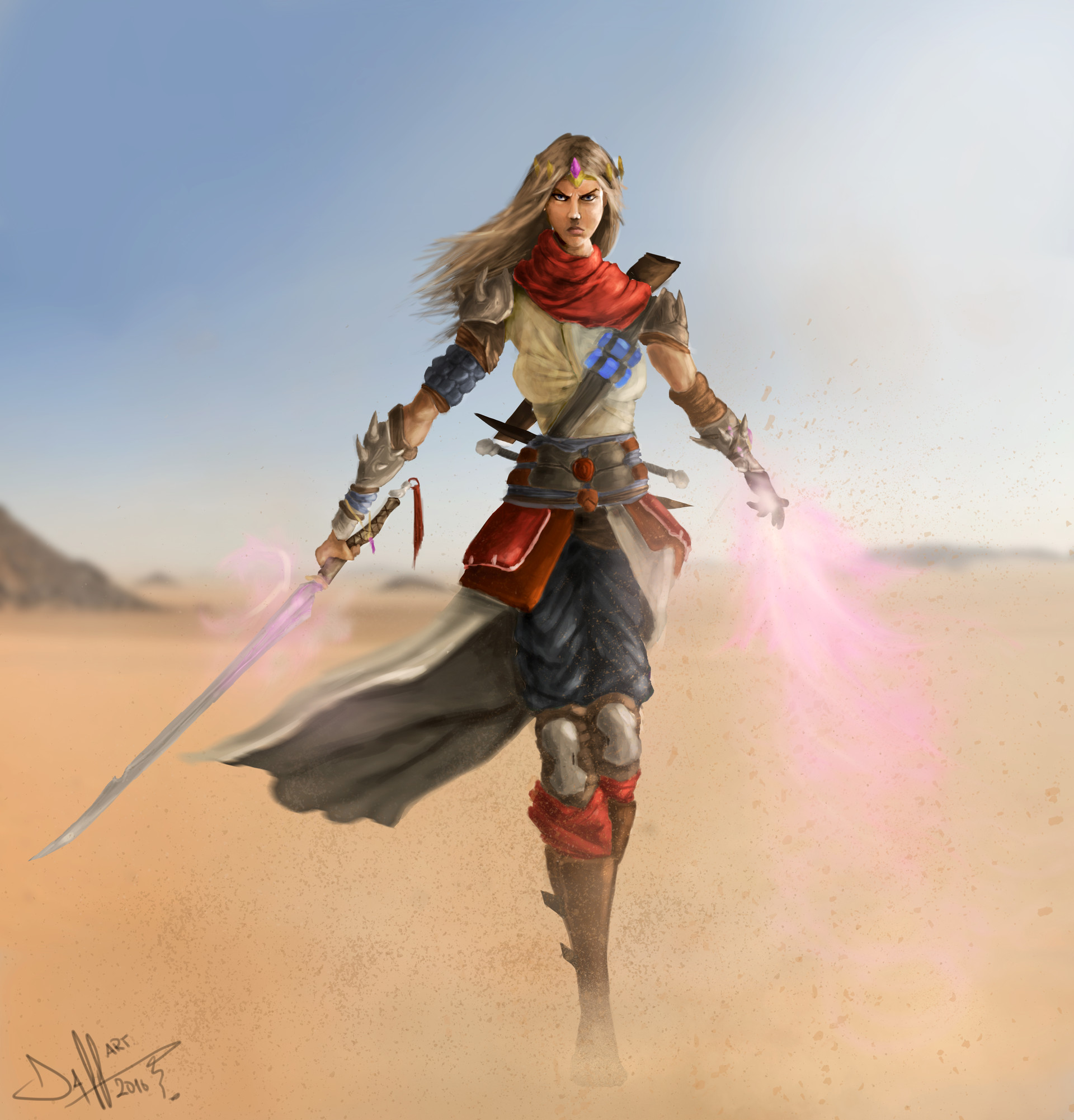 ArtStation - Sultan mage princess