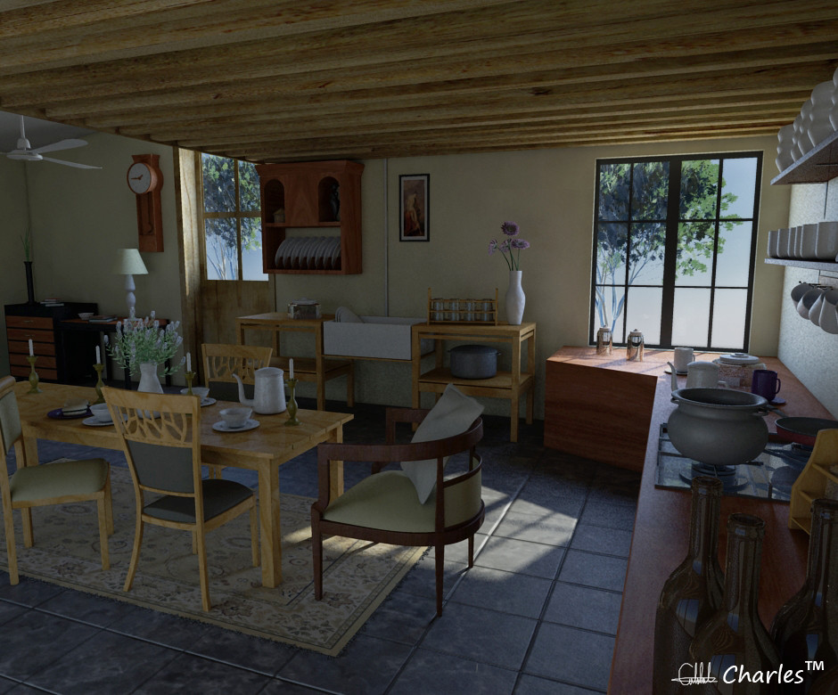 ArtStation - Realistic Interior