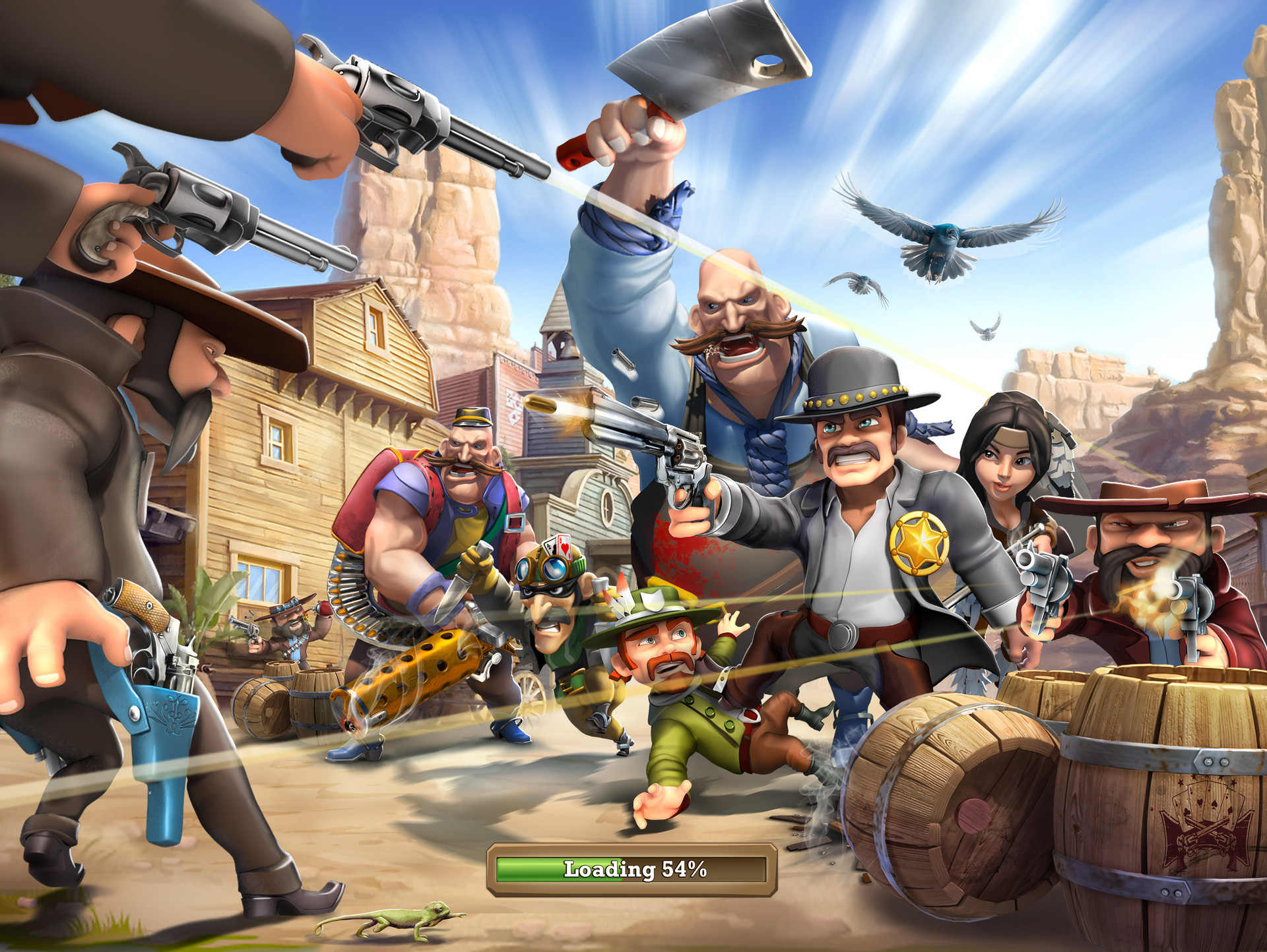 ArtStation - cowboy_preloader