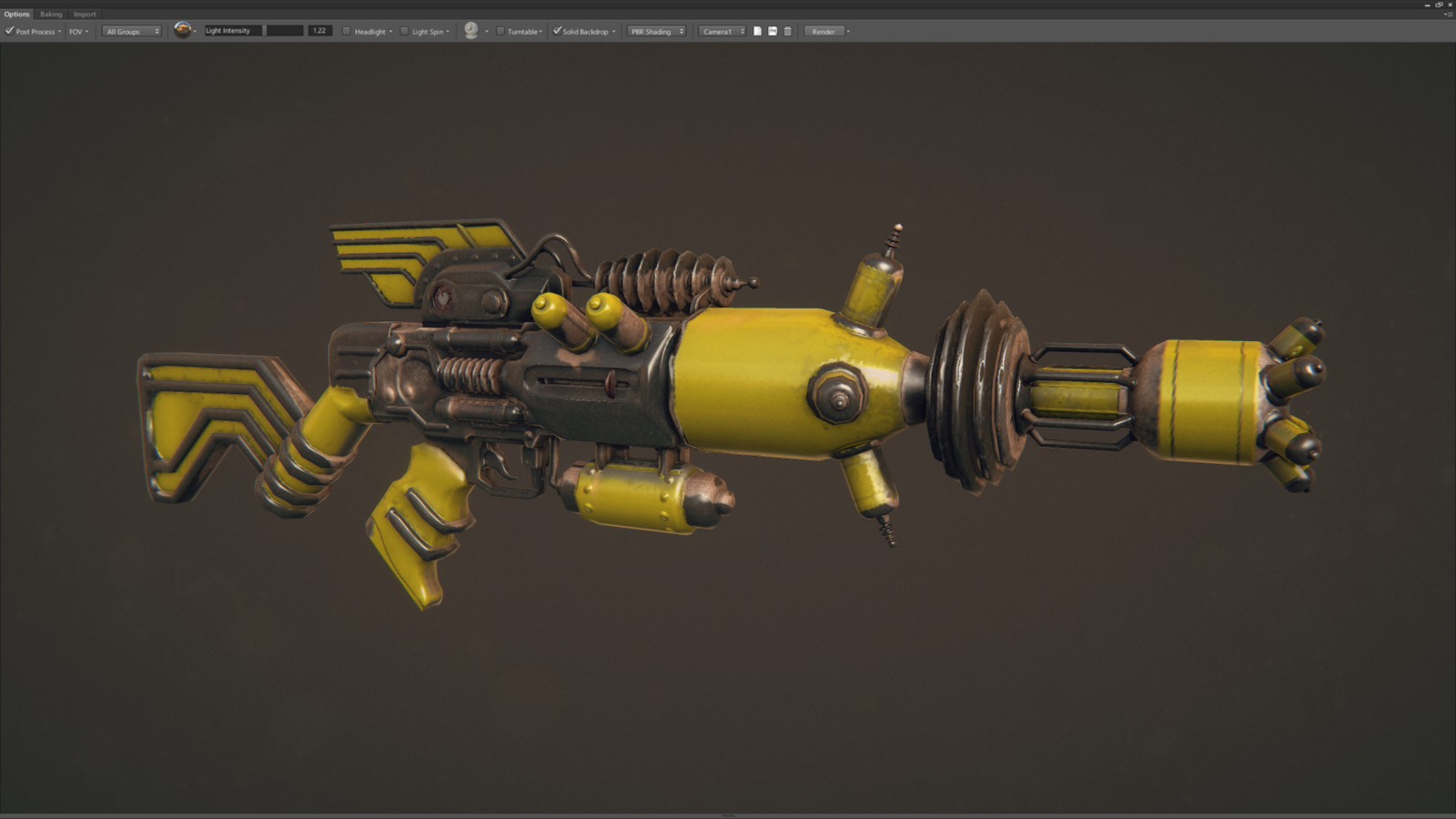 Leonel Alvarez - Sci-fi Ray gun