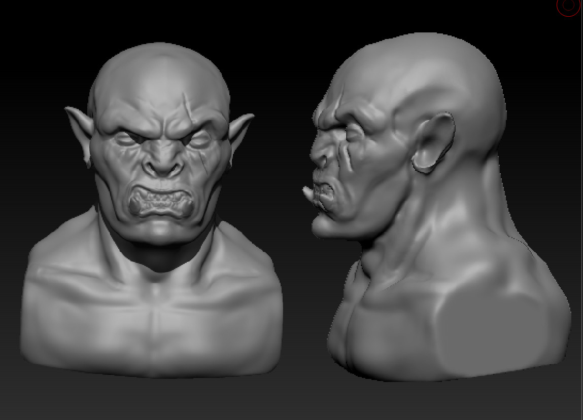 ArtStation - Angry Orc