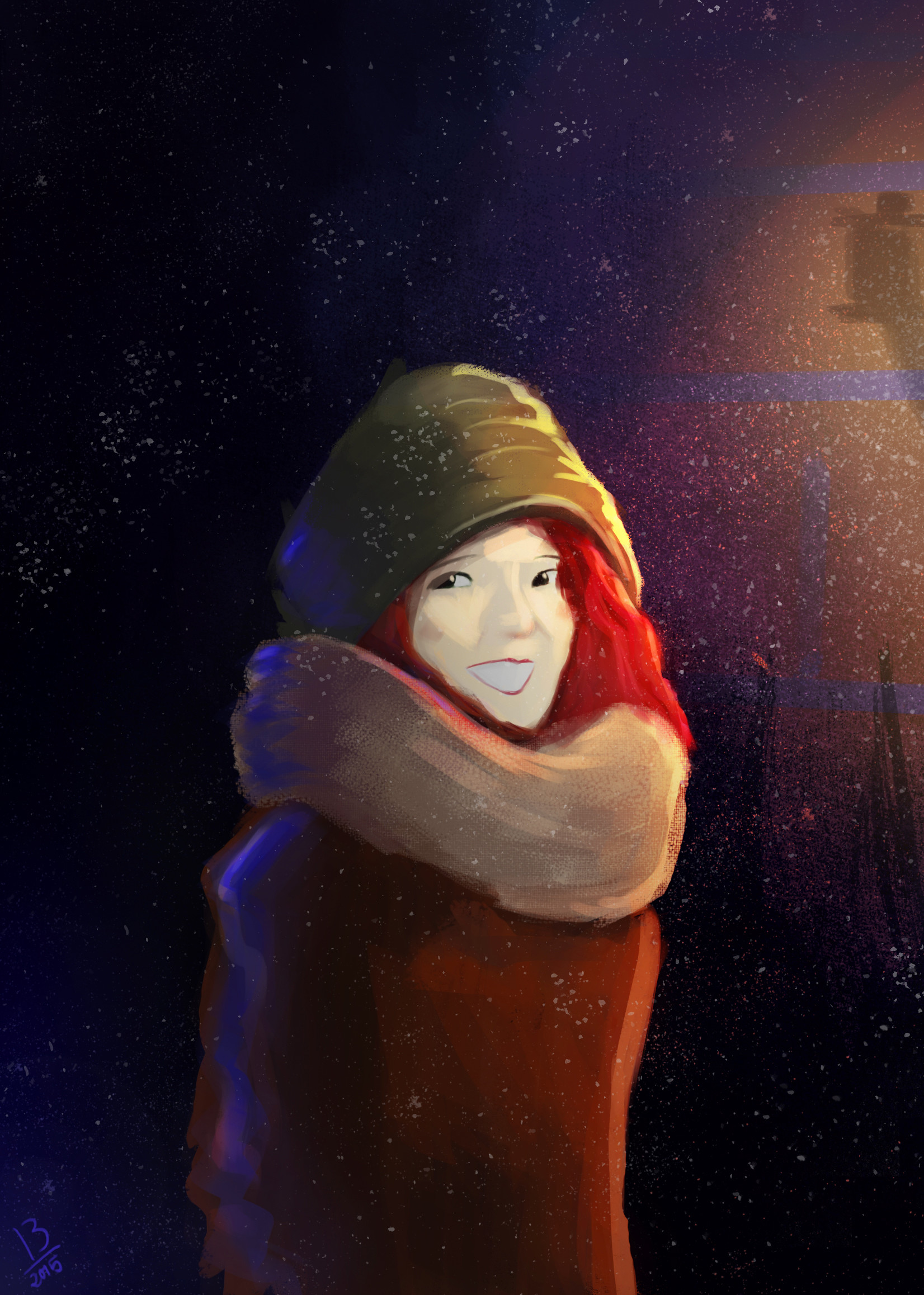 ArtStation - Cold Night