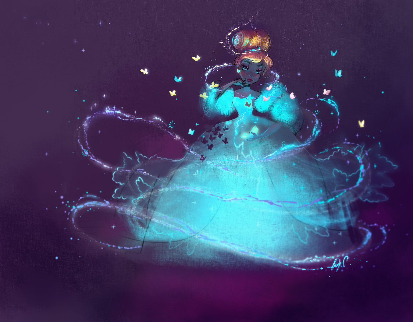 ArtStation - The Cinderella Magic of bewitching transformation