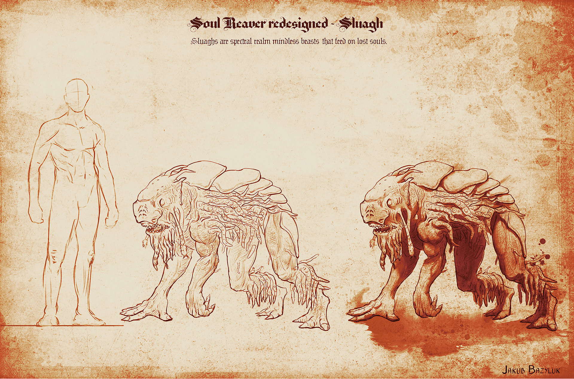 Jakub Bazyluk - Redesigning Soul Reaver - Sluagh