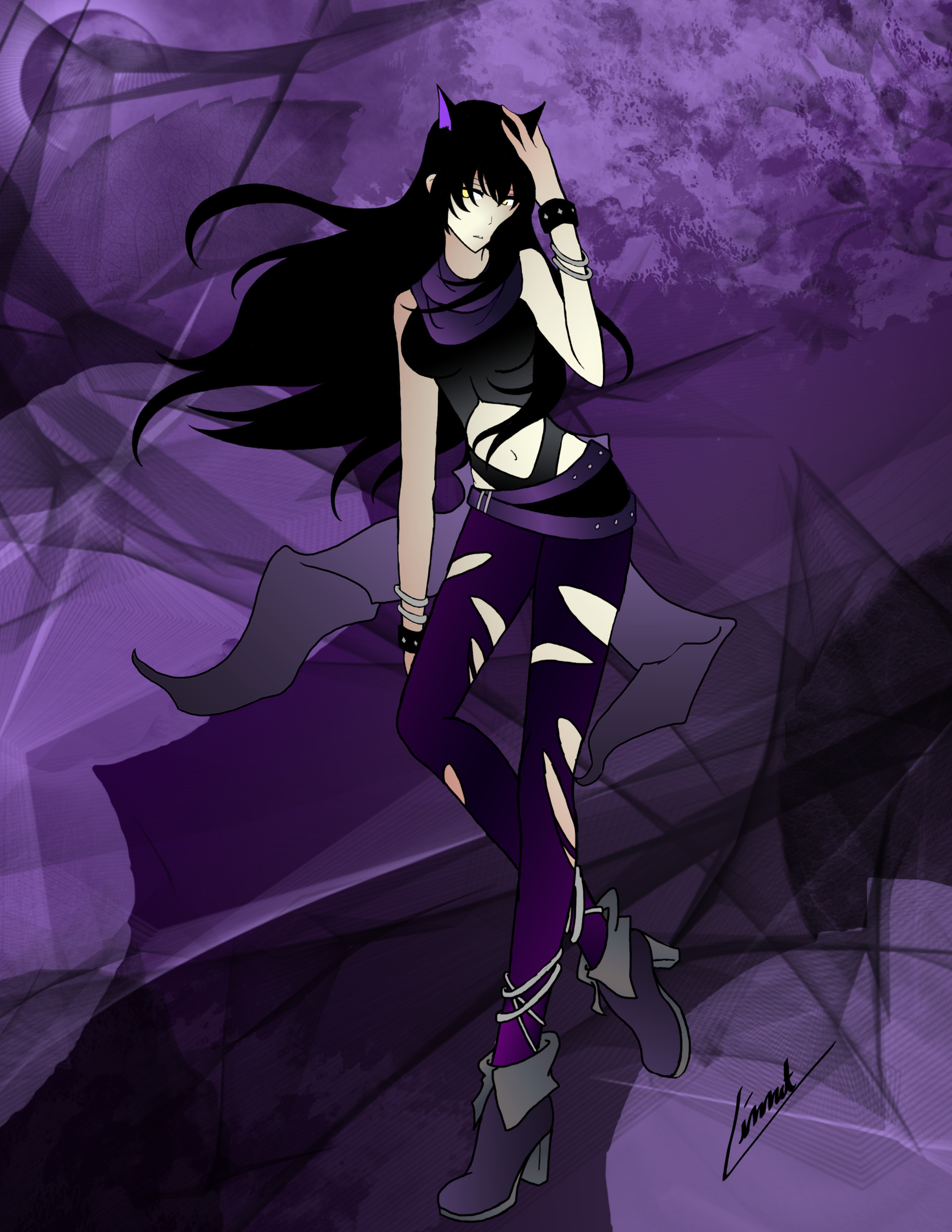 ArtStation - Beauty in Darkness, Emily Ferrara