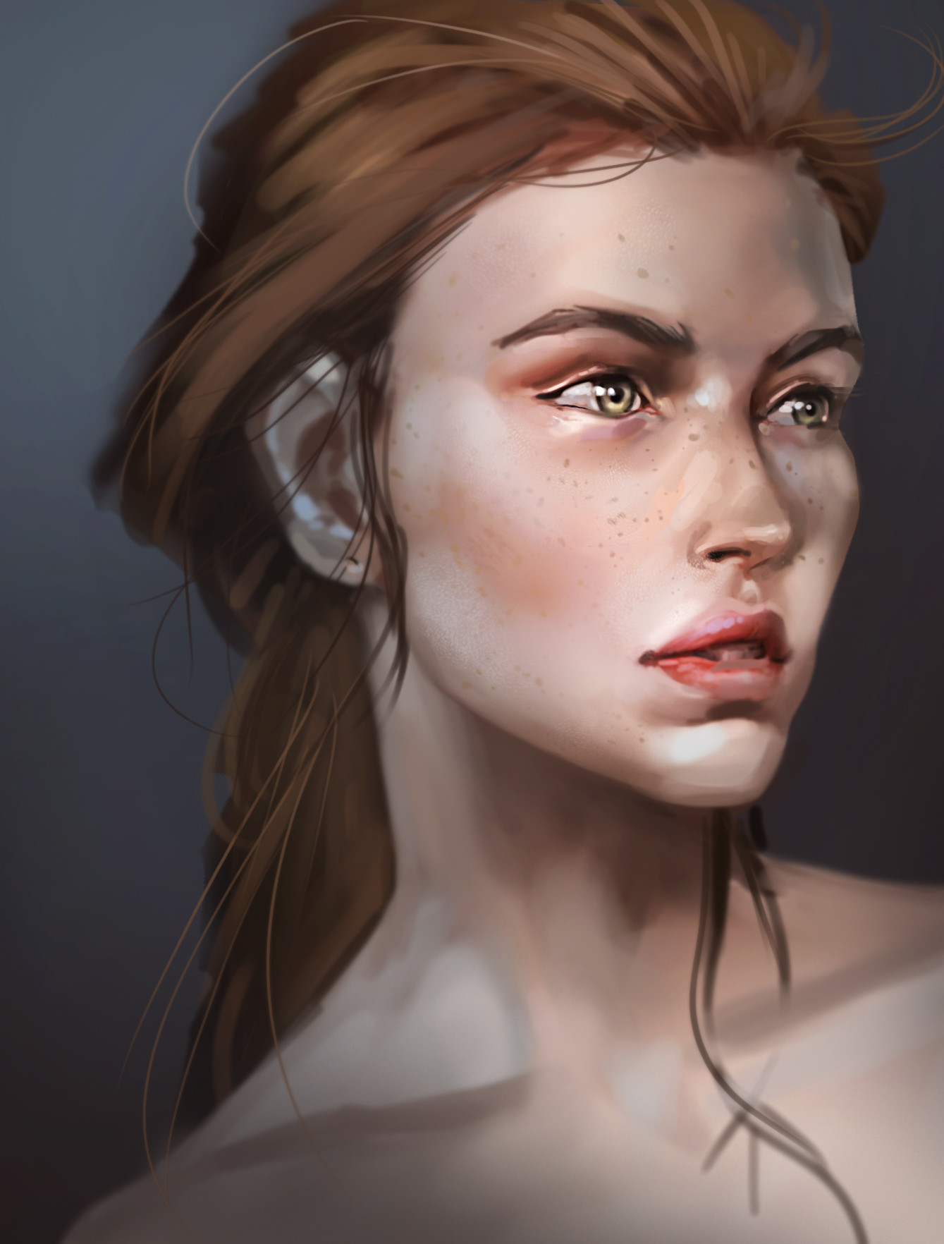 ArtStation - Portrait study
