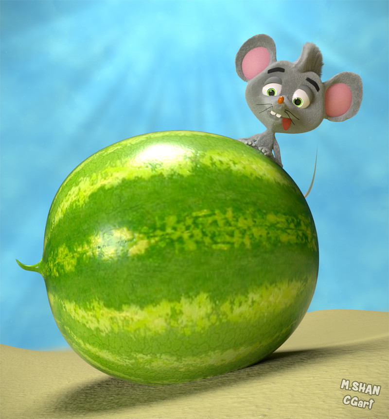 ArtStation - Watermelon lover