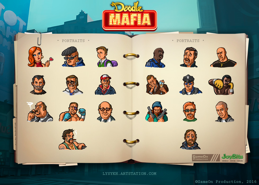 ArtStation - Doodle Mafia