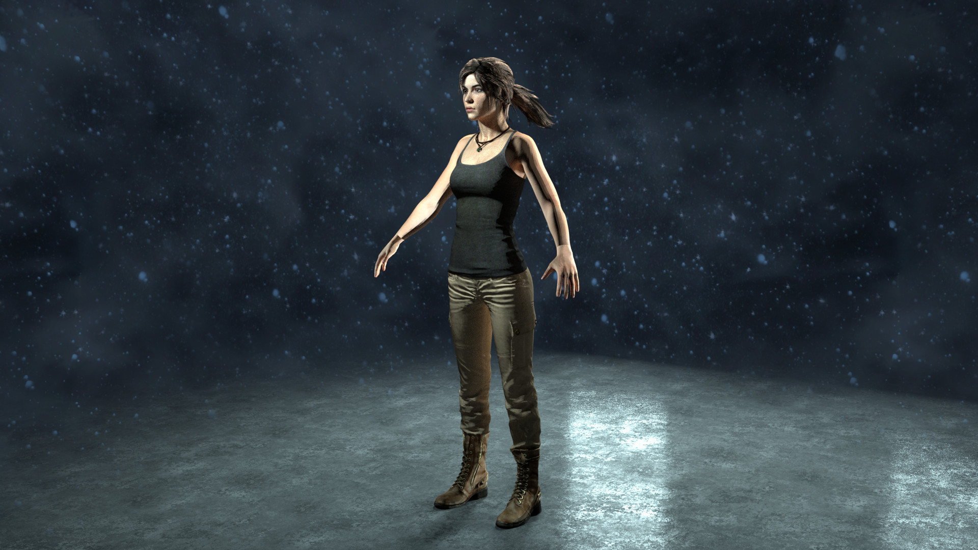 ArtStation - Tomb raider Render