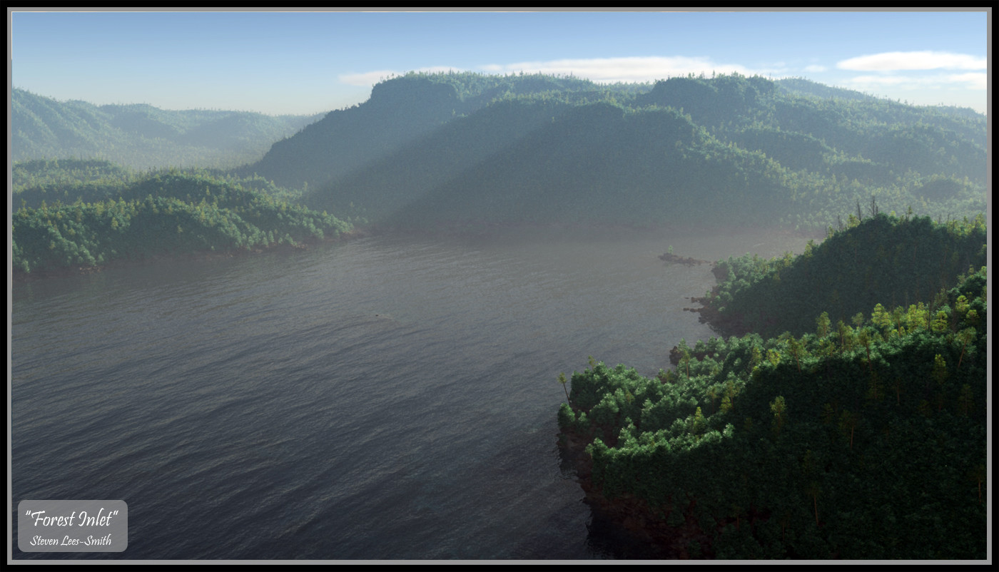 ArtStation - Forest Inlet