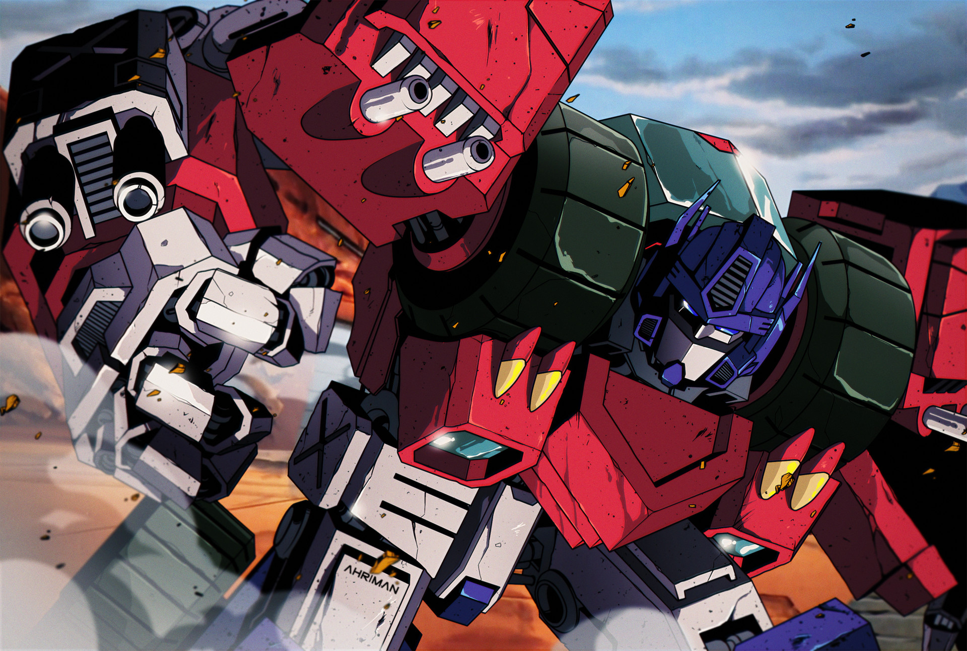 ArtStation - Transformers - Optimus Prime