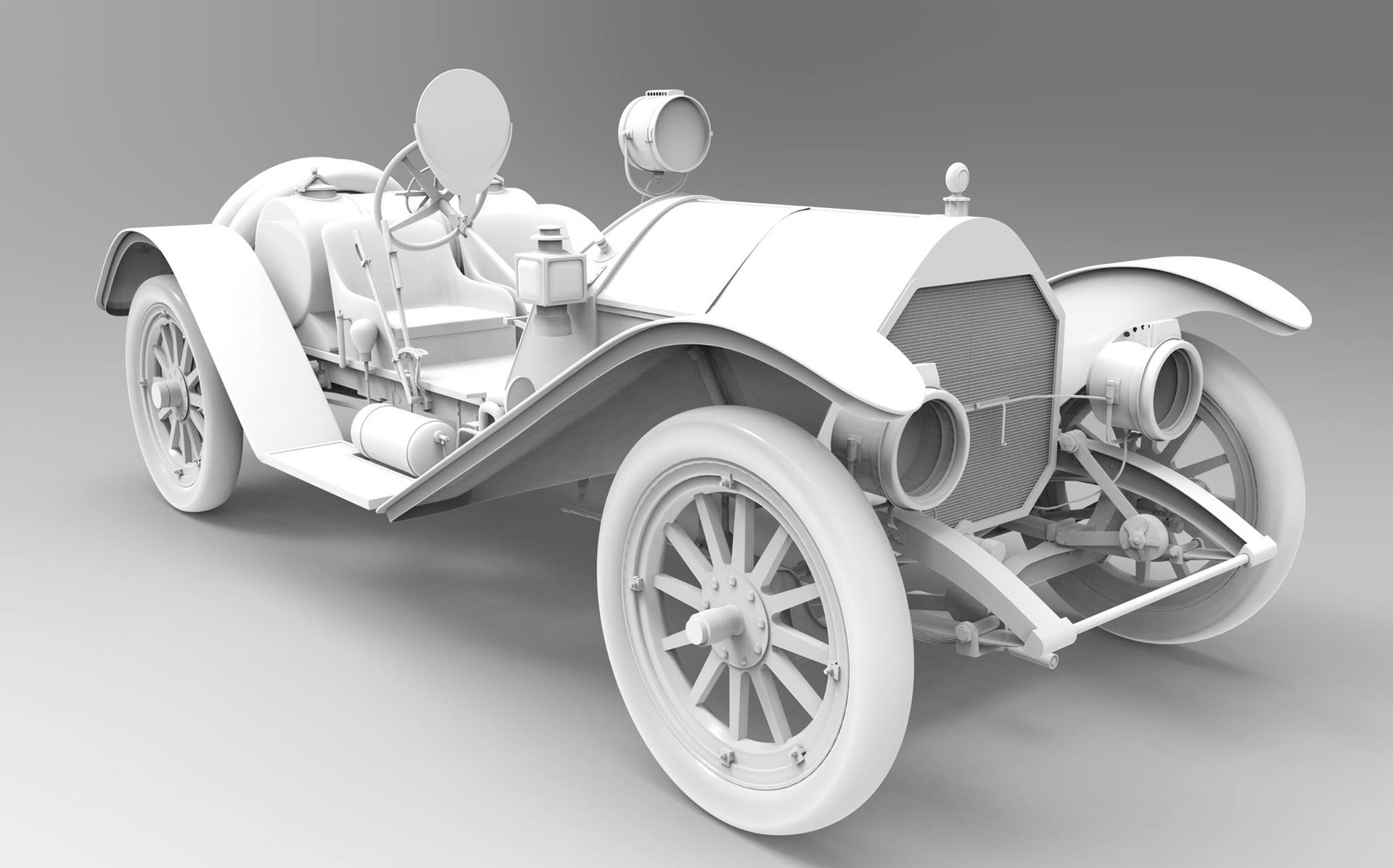 ArtStation - 1913 Mercer Raceabout