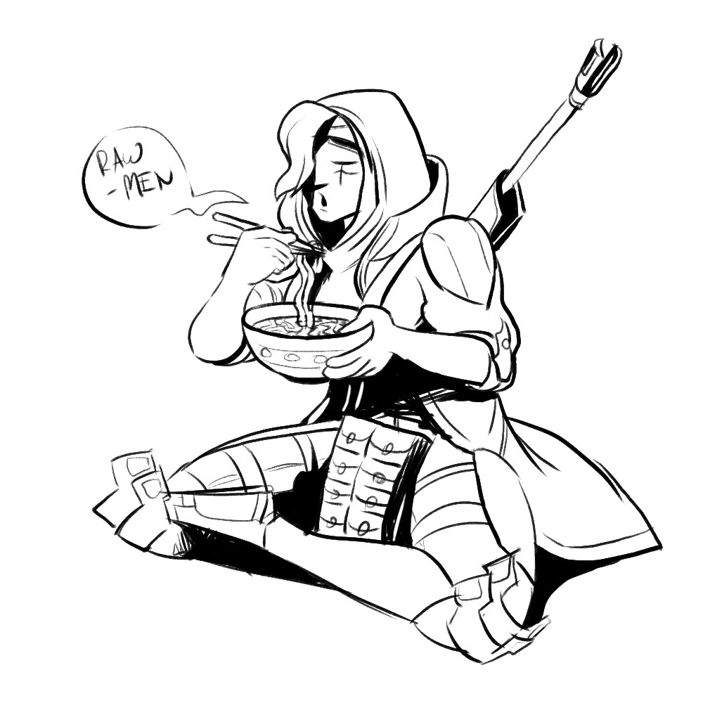 how to draw ana overwatch