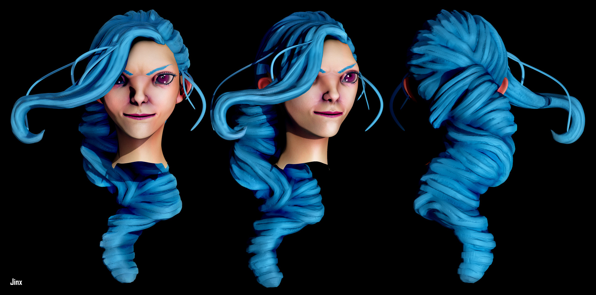ArtStation - Jinx (League of Legends)