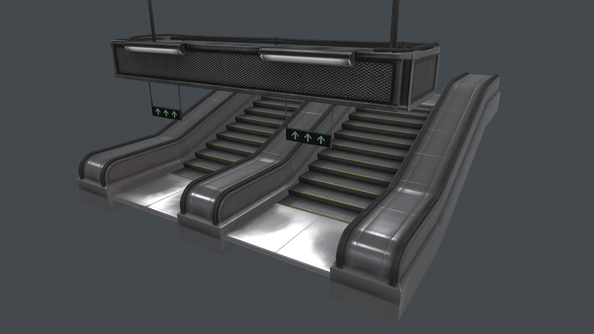 ArtStation - Modular Escalator