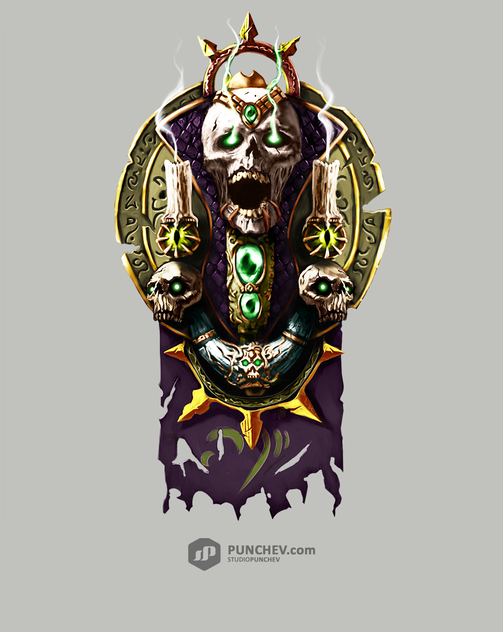 ArtStation - Faction Logo "Undead"