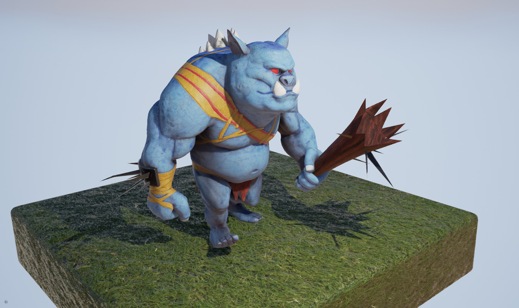 ArtStation - Low Poly Monster (7K, 1024*1024,), UE4,