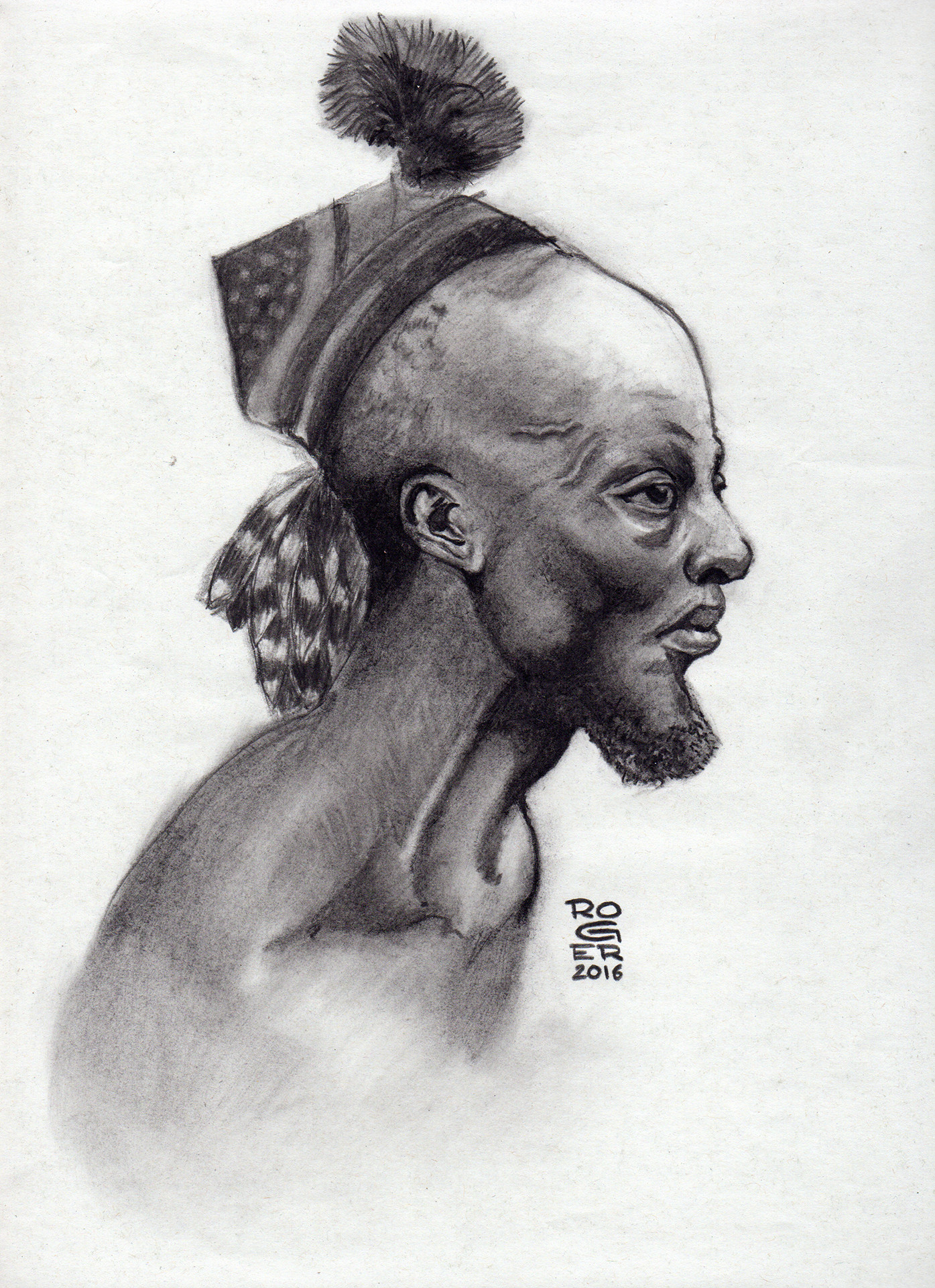 ArtStation - African Warrior