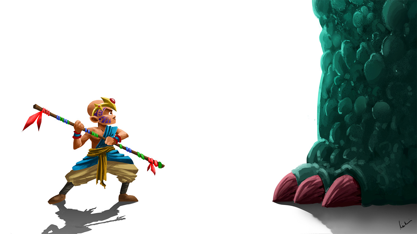 ArtStation - Tiny Hero