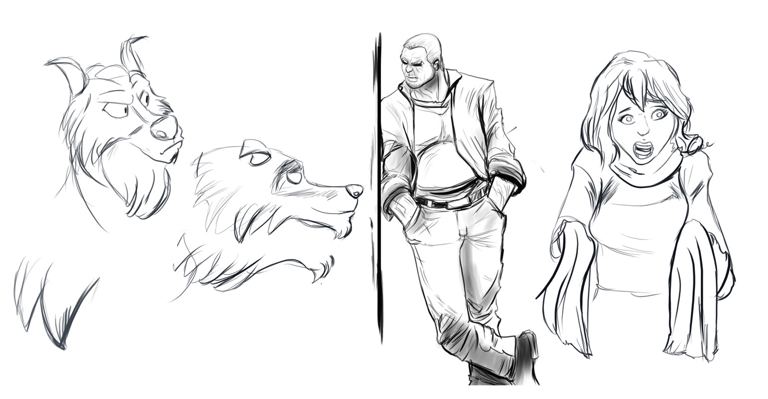 ArtStation - Misc. sketches for Practice