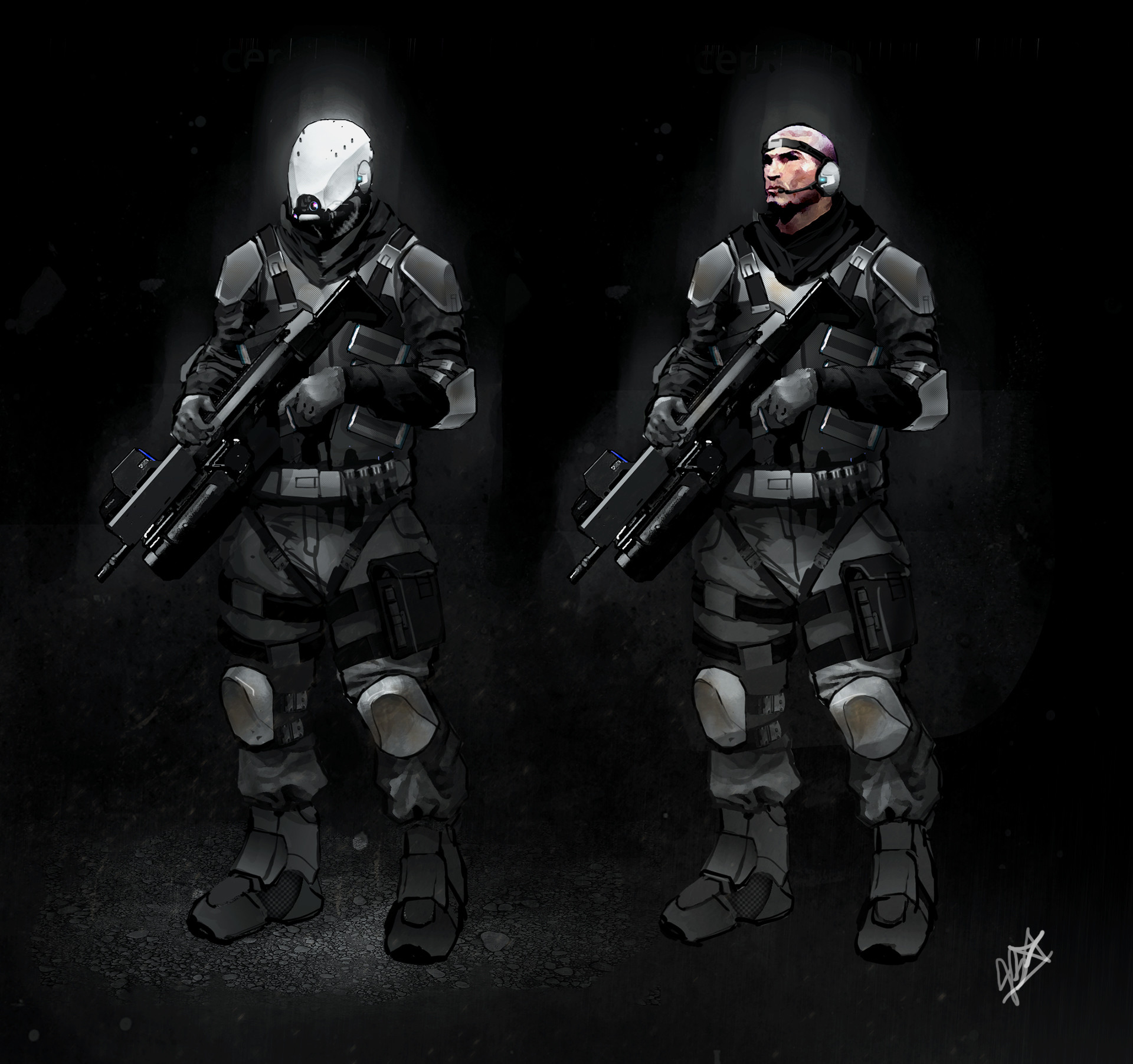 ArtStation - future soldier
