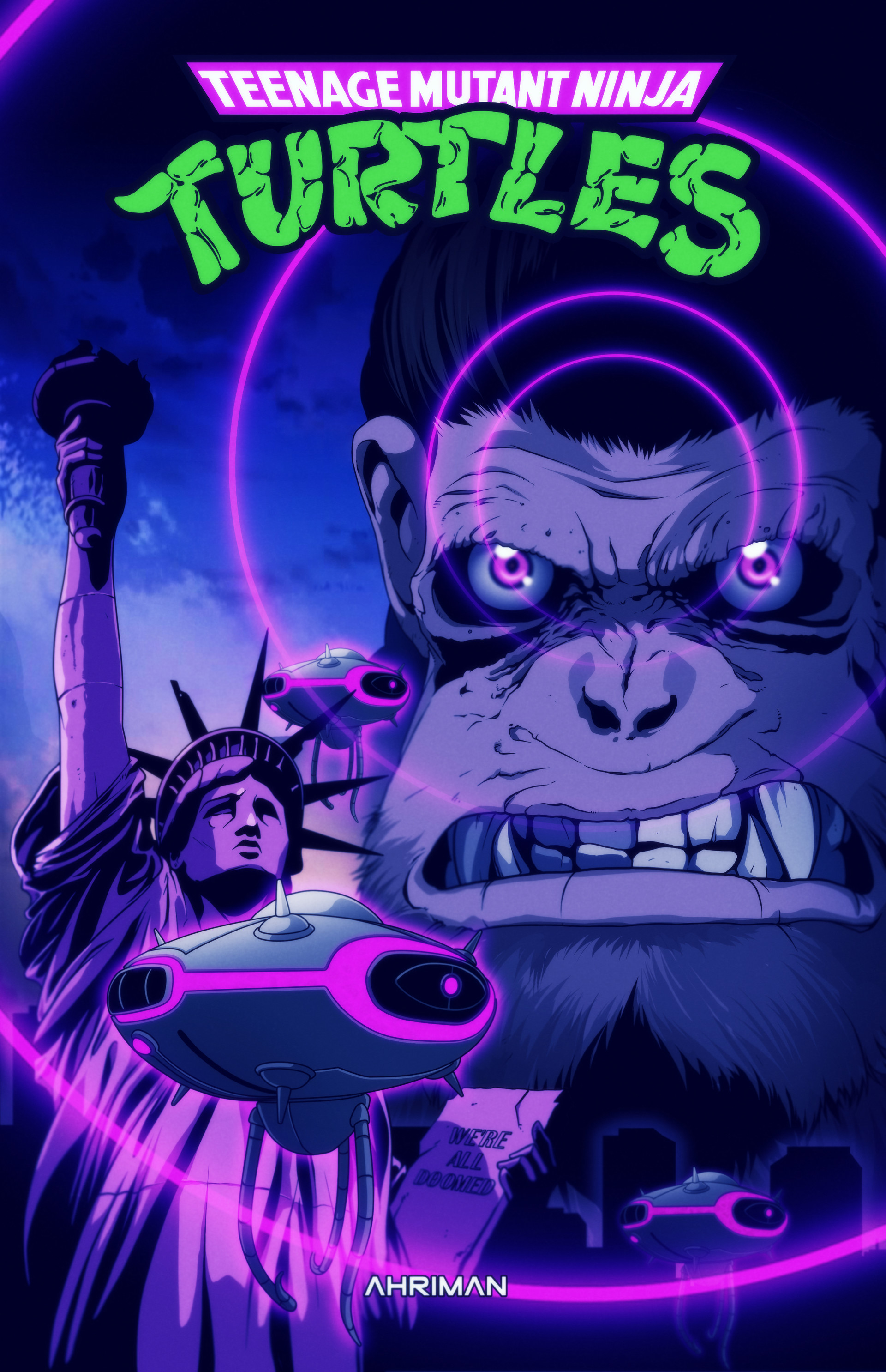 ArtStation - TMNT - Dr. Tyler Rockwell