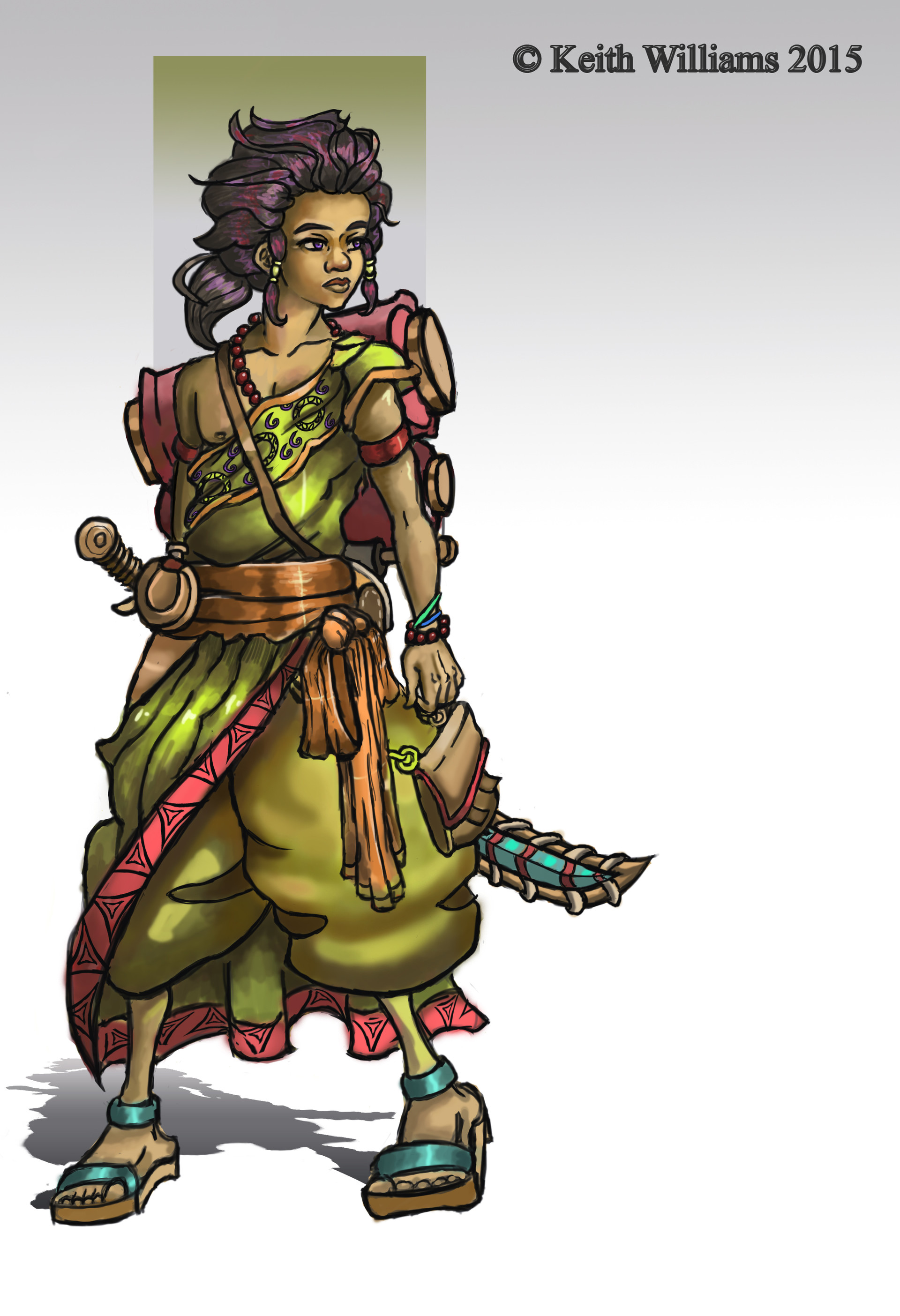 ArtStation - Monk OC