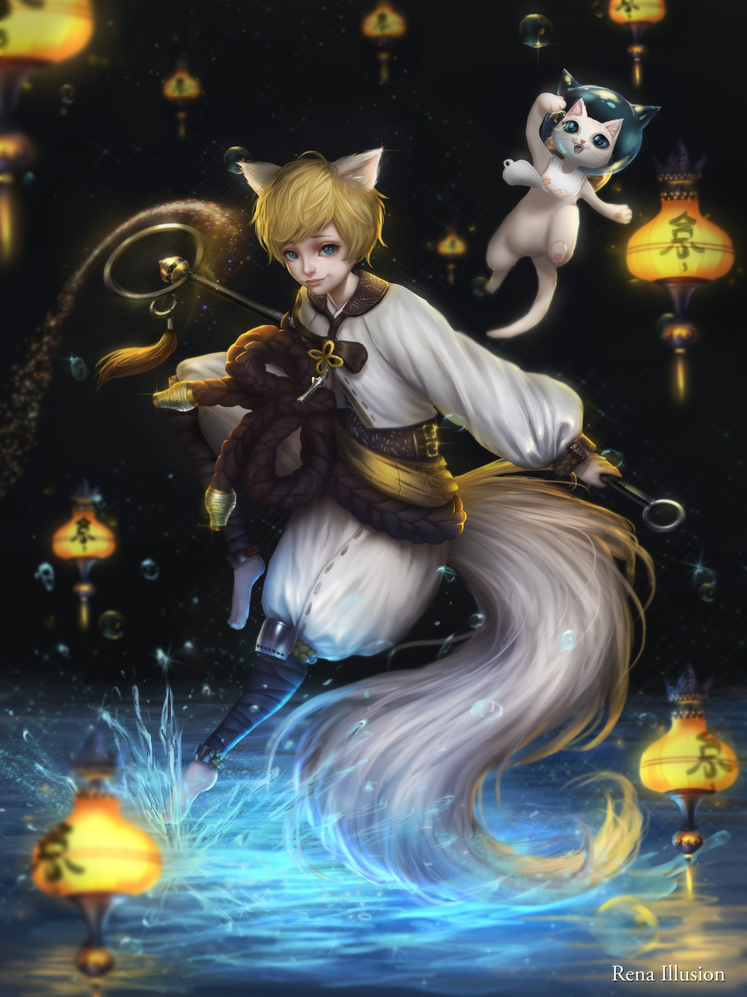 ArtStation - Blade & Soul Lyn male