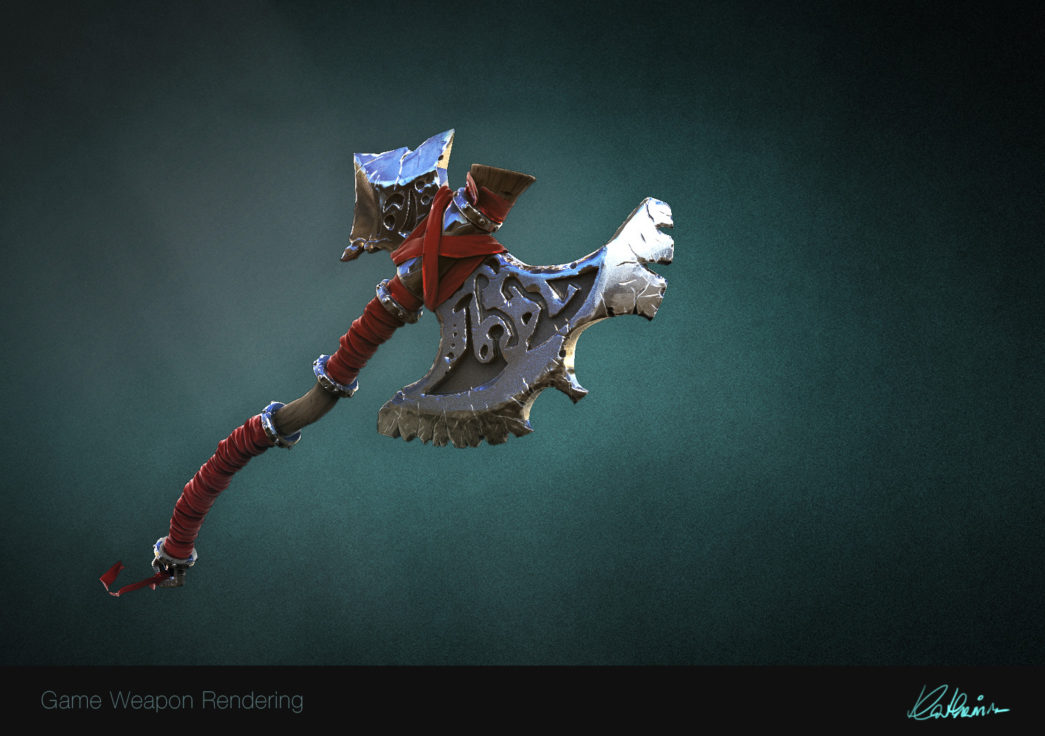 ArtStation - Stylized Axe
