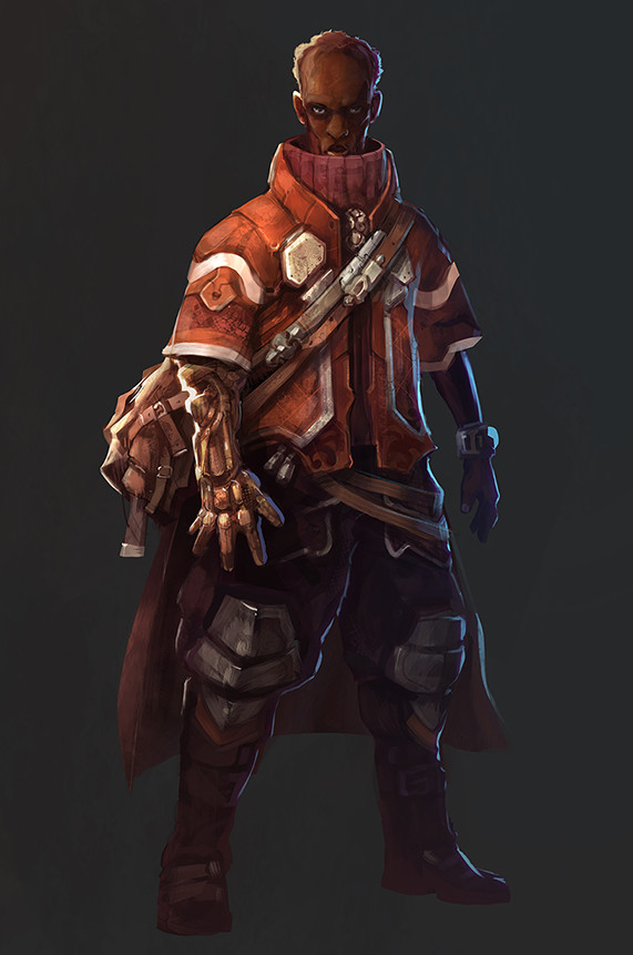 ArtStation - character design SF