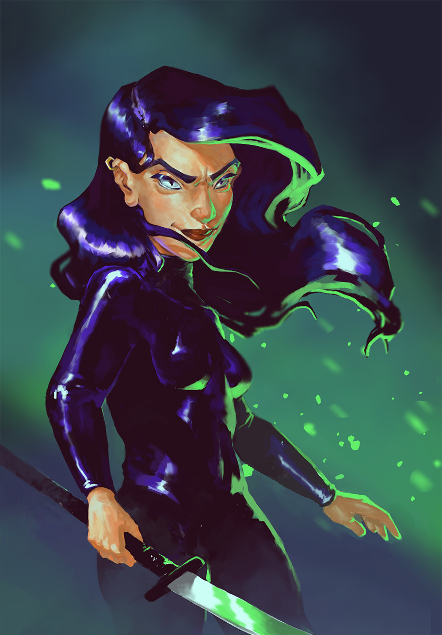 ArtStation - Ninja Girl