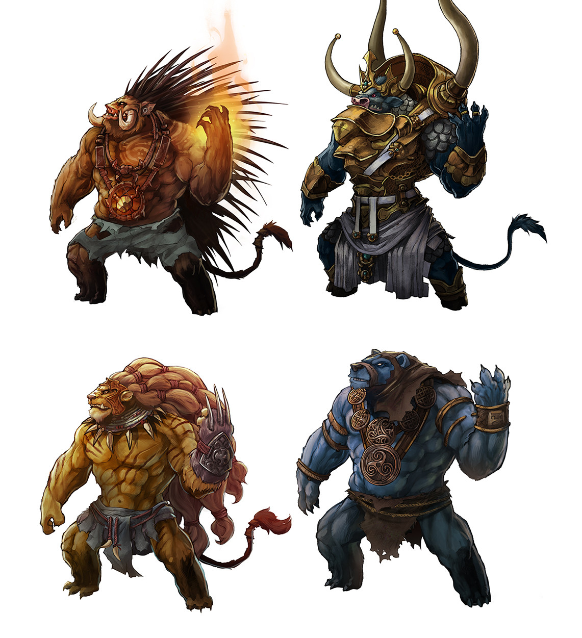 ArtStation - shaman's skins