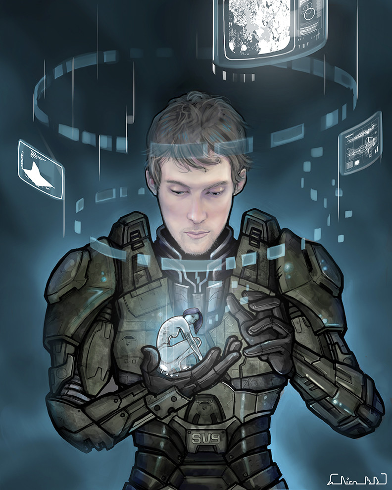 ArtStation - A Halo fantasy cosplay