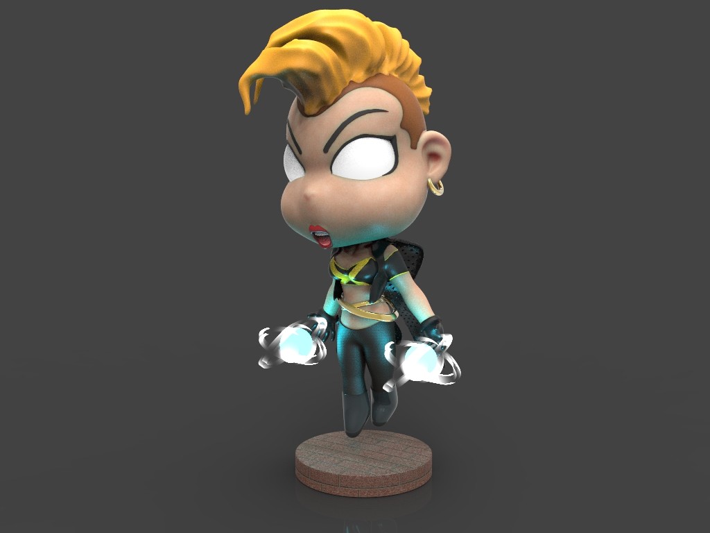 ArtStation - STORM chibi