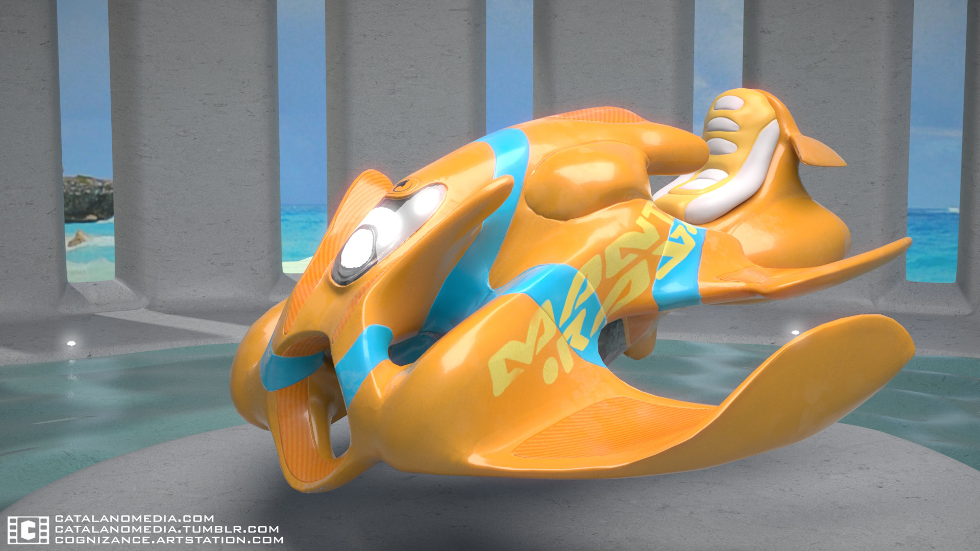 Christopher Catalano - Manta Ray Hover Bike