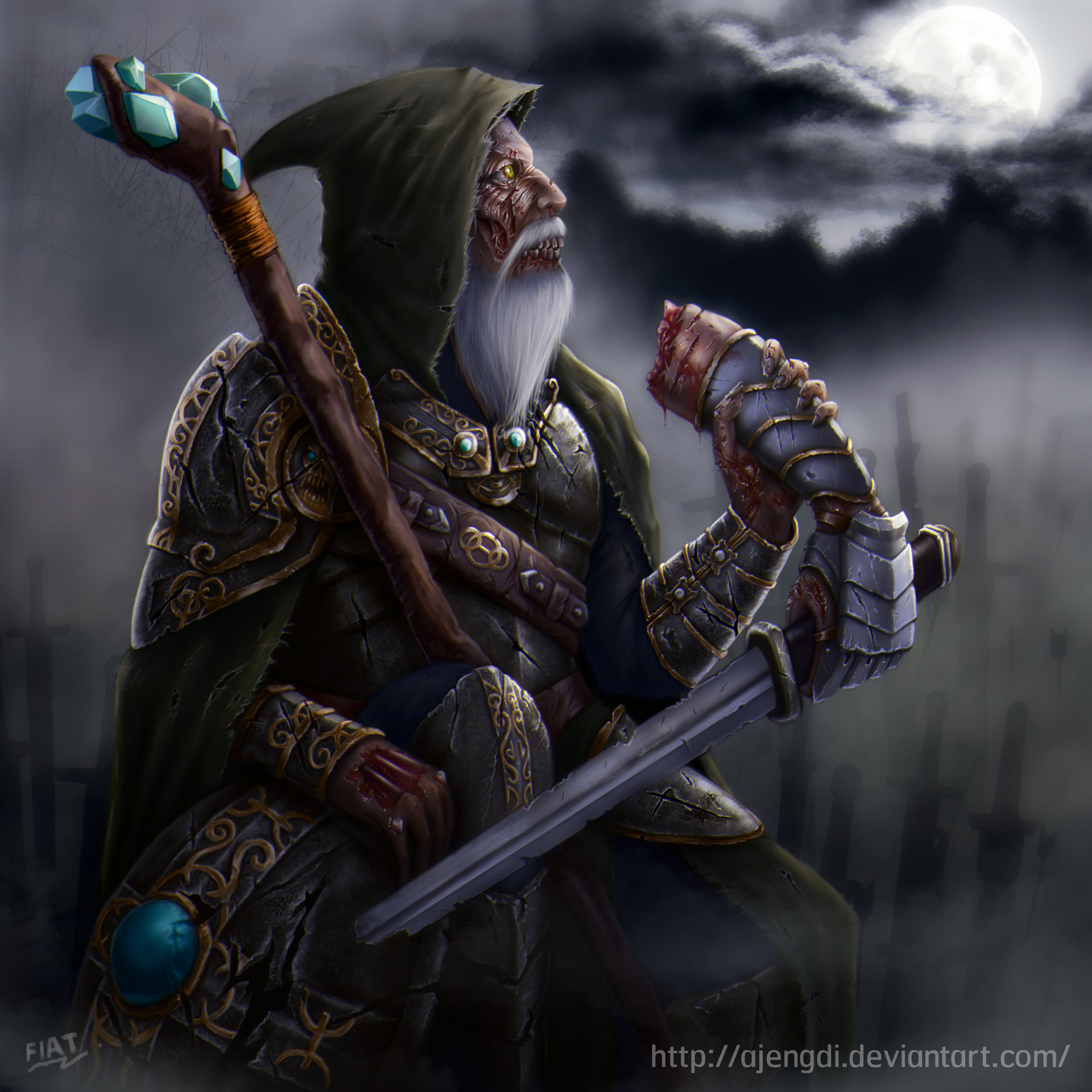 ArtStation - Zombie Wizard