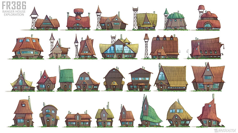 ArtStation - FR386 Ranger Station explorations