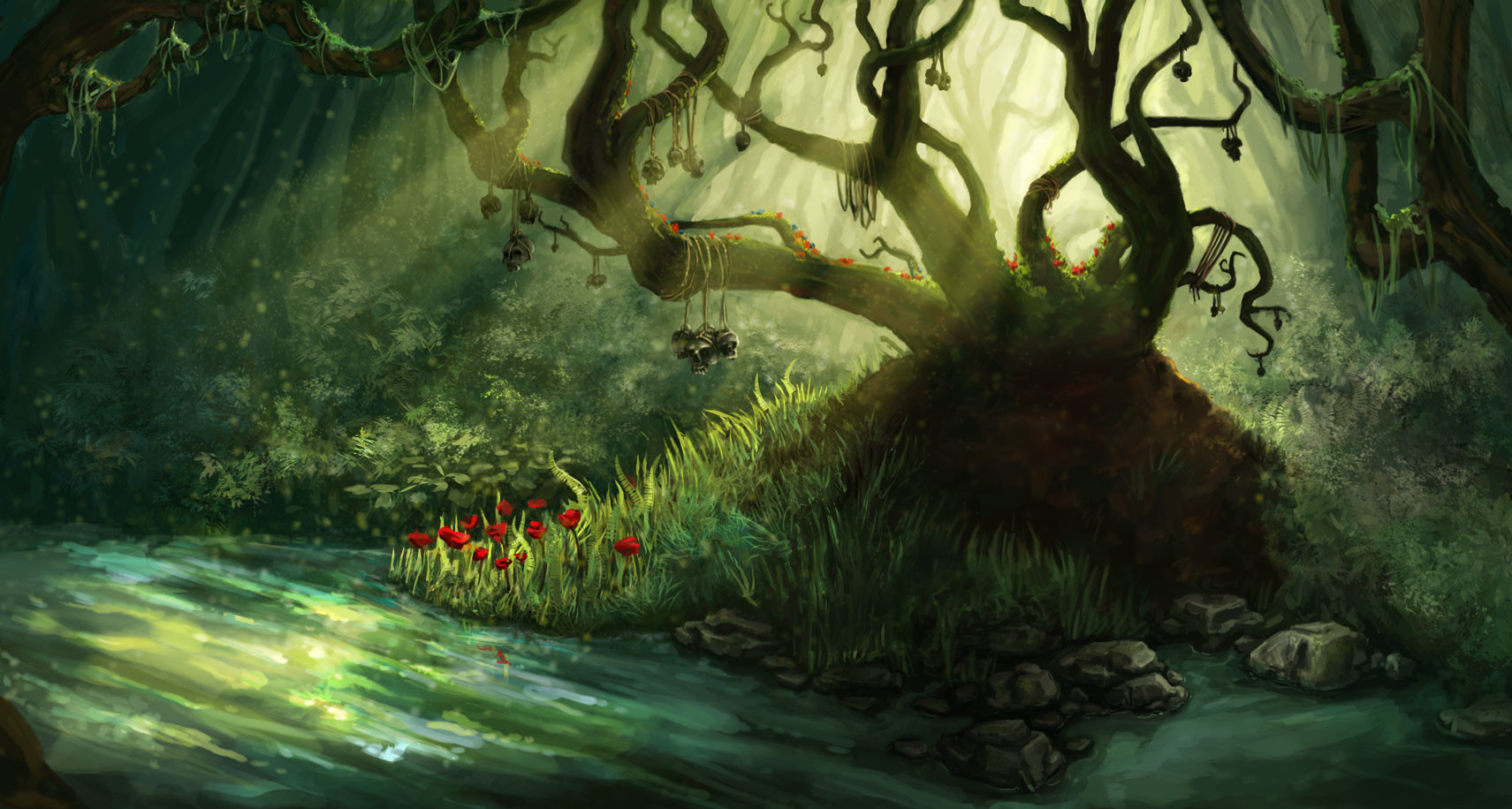 ArtStation - Environment Concept - Forest