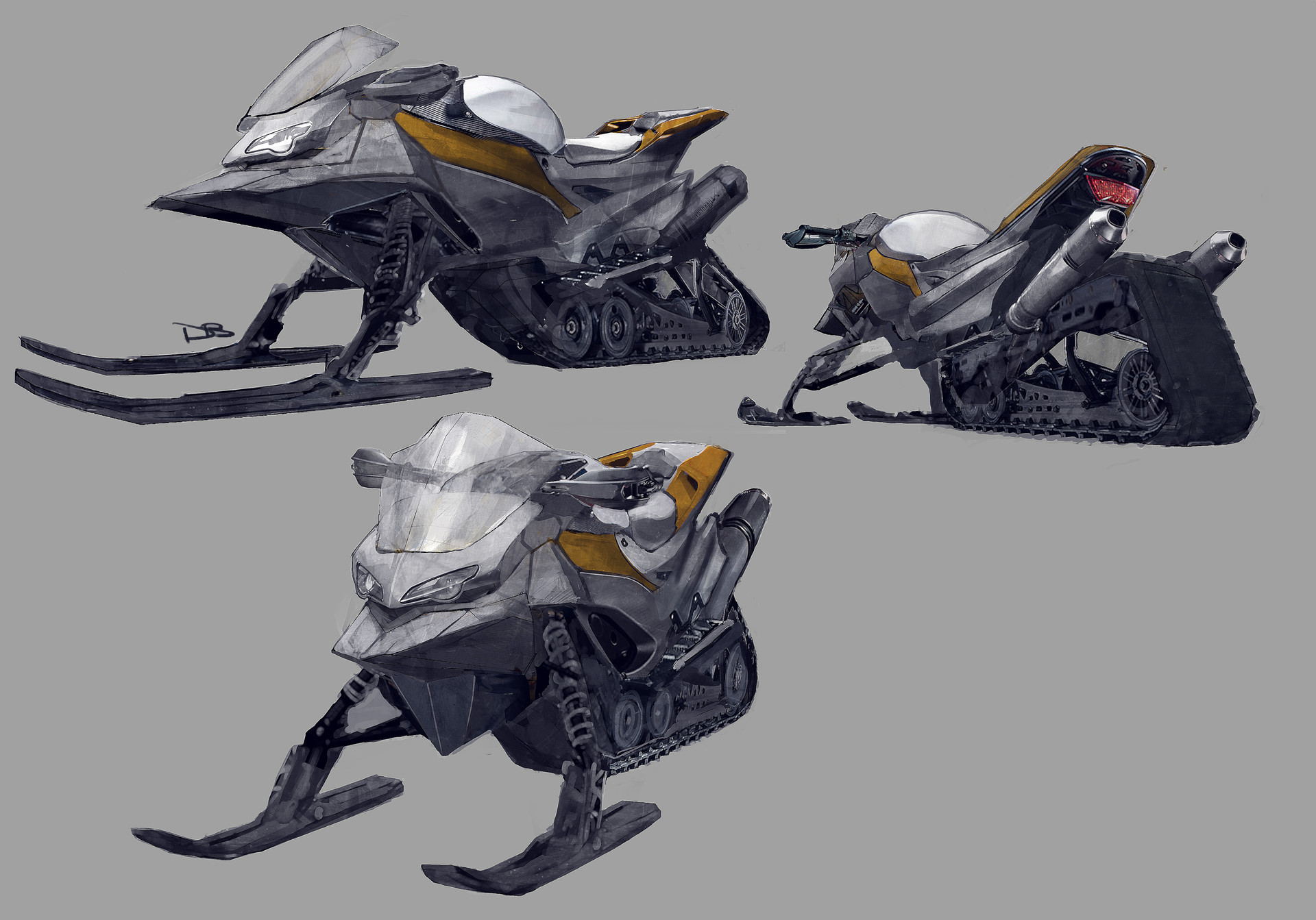 ArtStation - Snow Fox