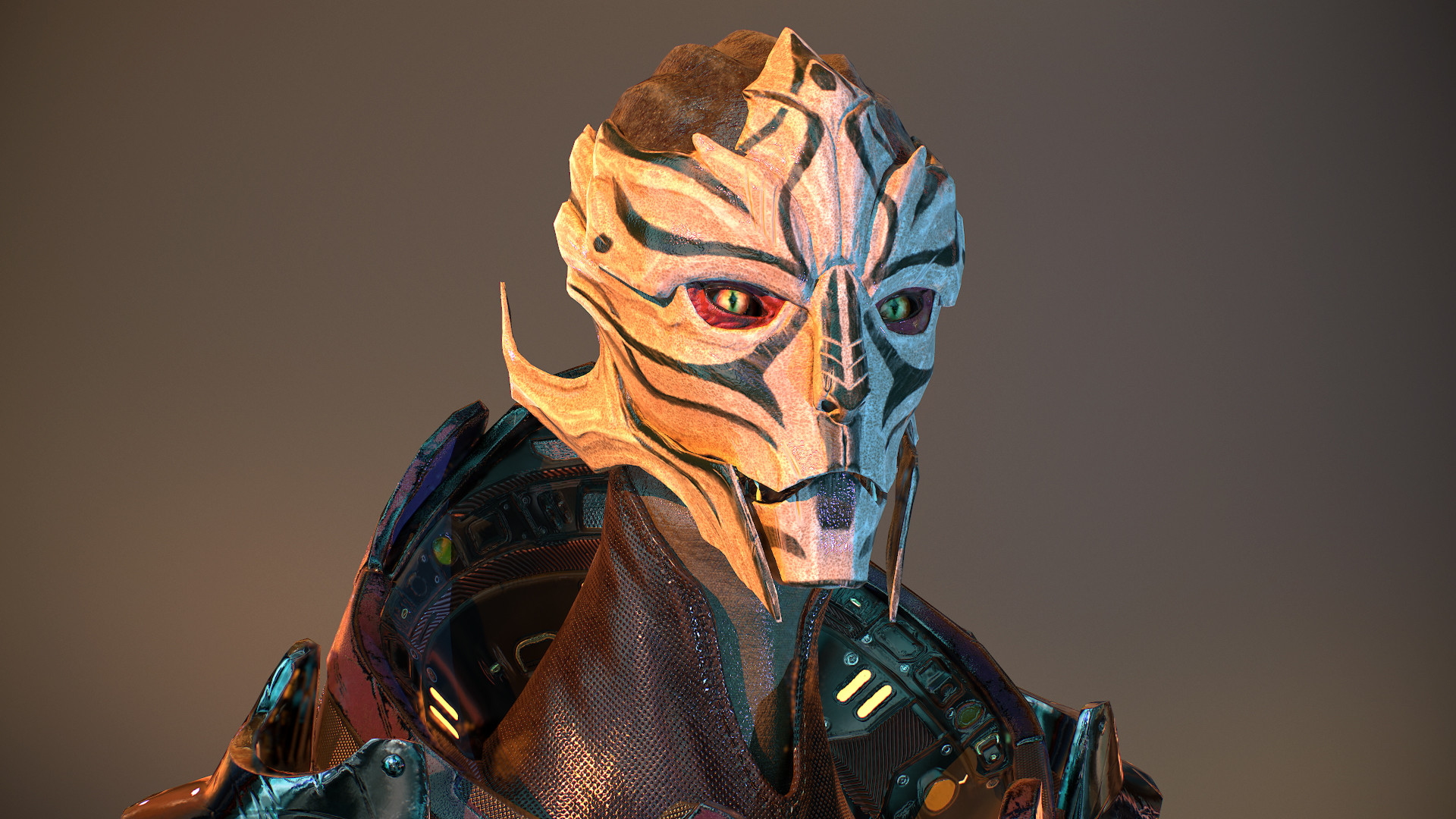 Female Turian Omega