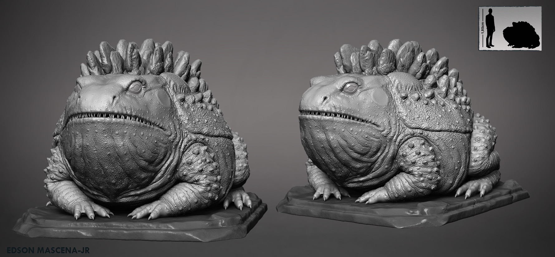 ArtStation - Giant Stone Toad