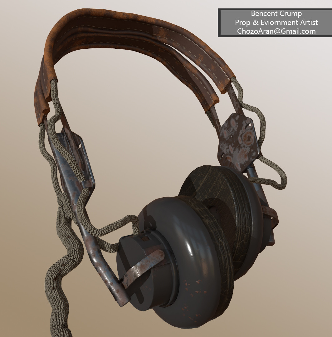 ArtStation - WWII Headphones