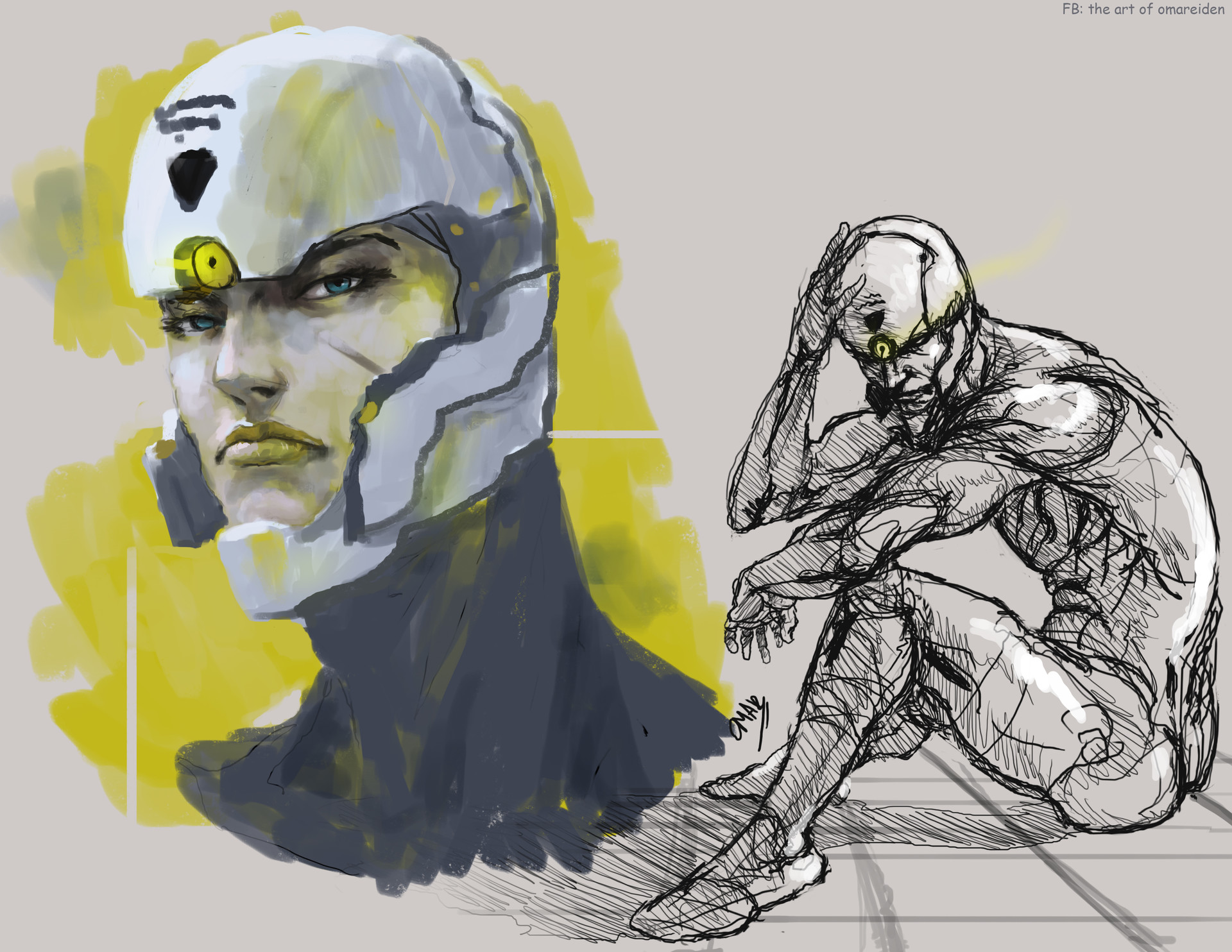 ArtStation - - Gray fox